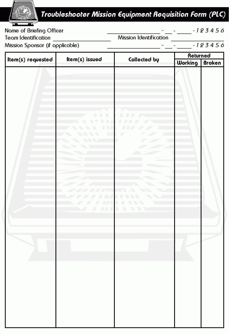 RPG Resources: Paranoia Paperwork – No Rerolls