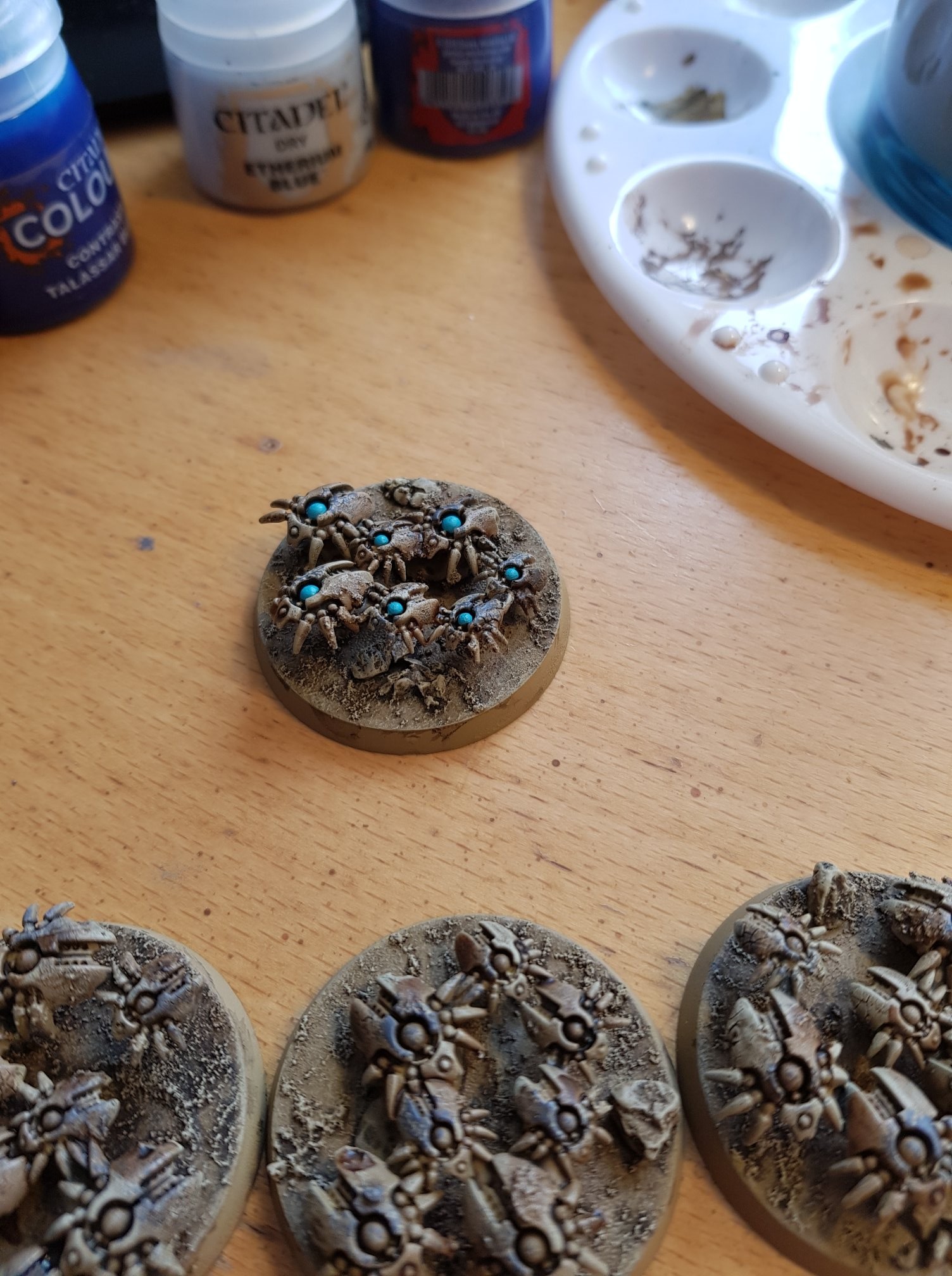 On the Satisfaction of Painting with Texture: Sandstone Necrons – No ...
