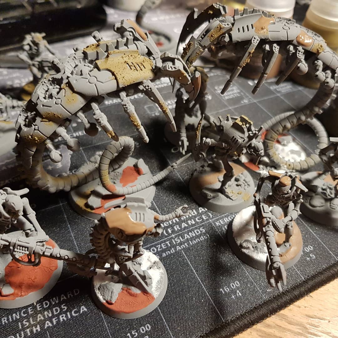 Phase 2 of My Necron Army – In Progress – No Rerolls