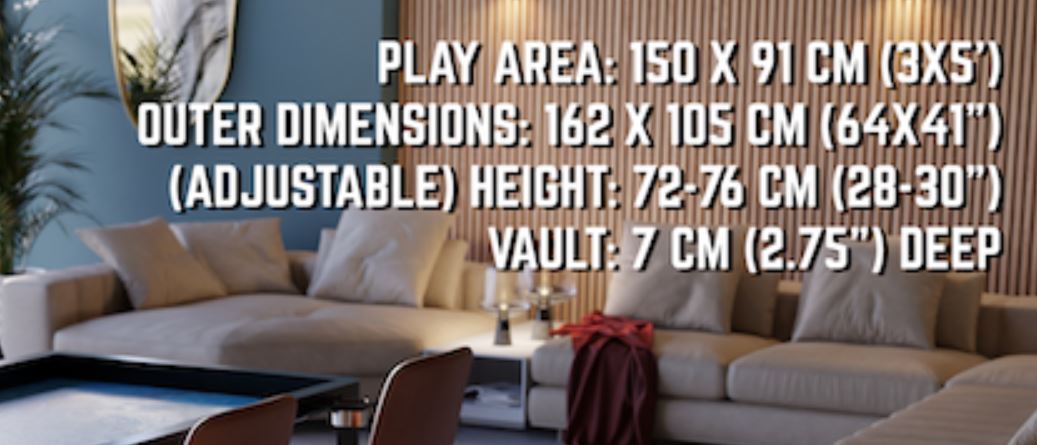Kickstarter-Watch: Project Ironside Extendable Board Game Table – No ...