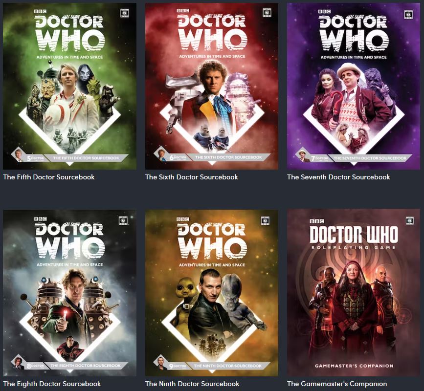 Humble Bundle: Doctor Who Roleplaying Game – No Rerolls