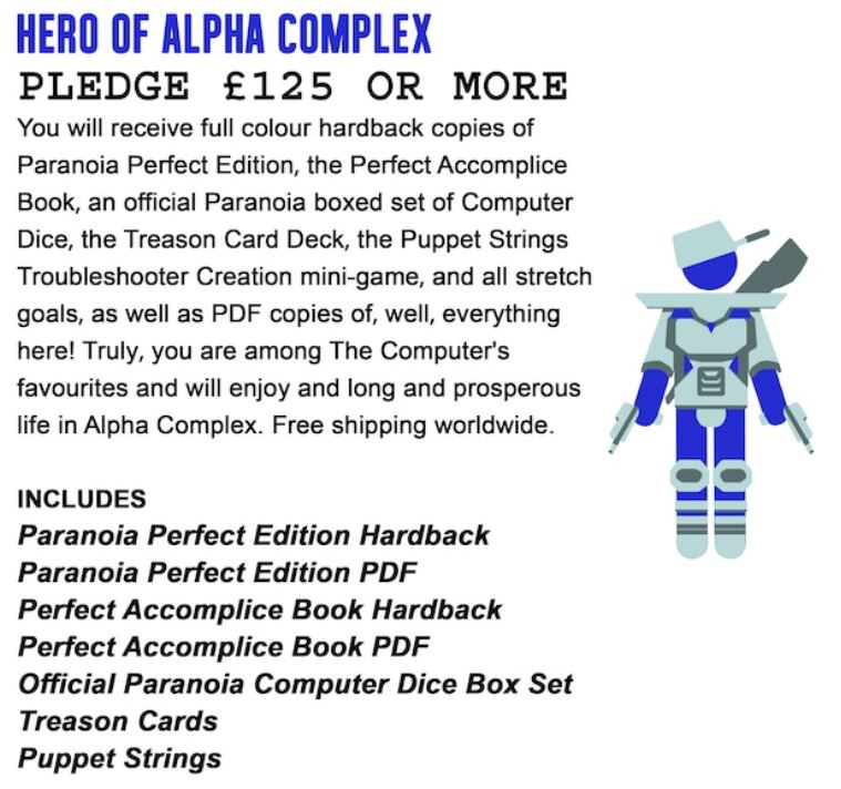 Kickstarter-Watch: Paranoia, Perfect Edition – No Rerolls