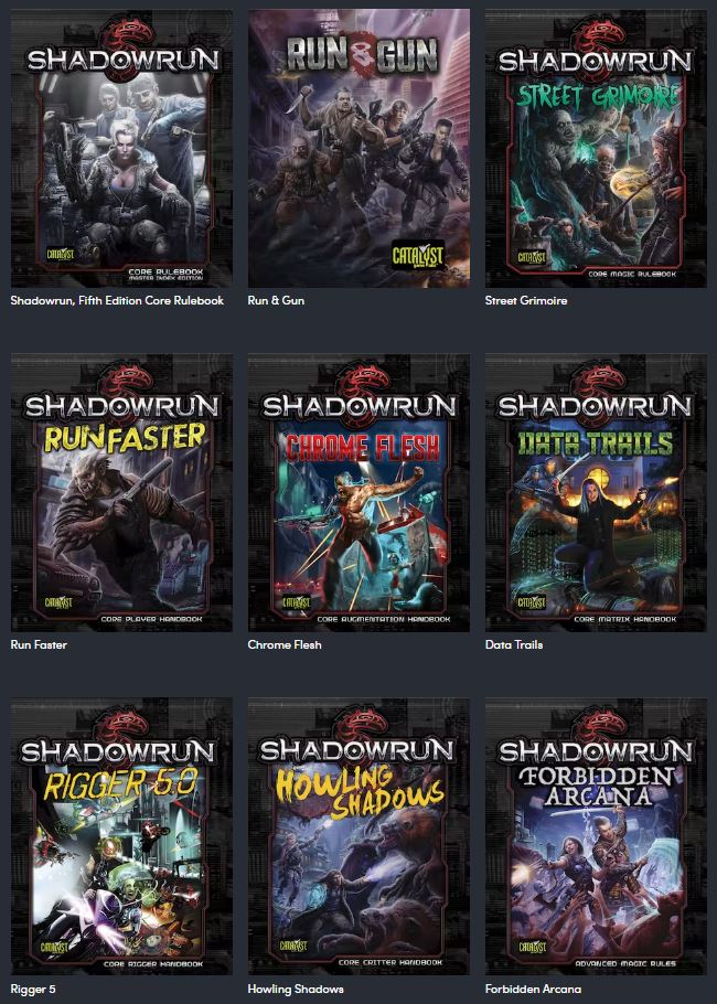 Humble Bundle: Shadowrun 5e – No Rerolls