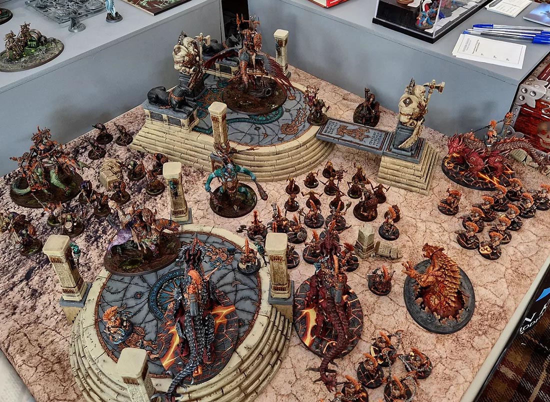 My Club’s Stall at the 2023 Caithness Model Show – No Rerolls