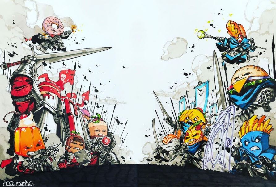 Kickstarter-Watch: Food Fight! – No Rerolls