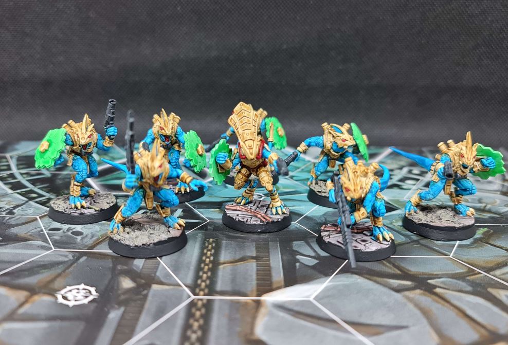 Completed: OPR Saurian Starhost – No Rerolls