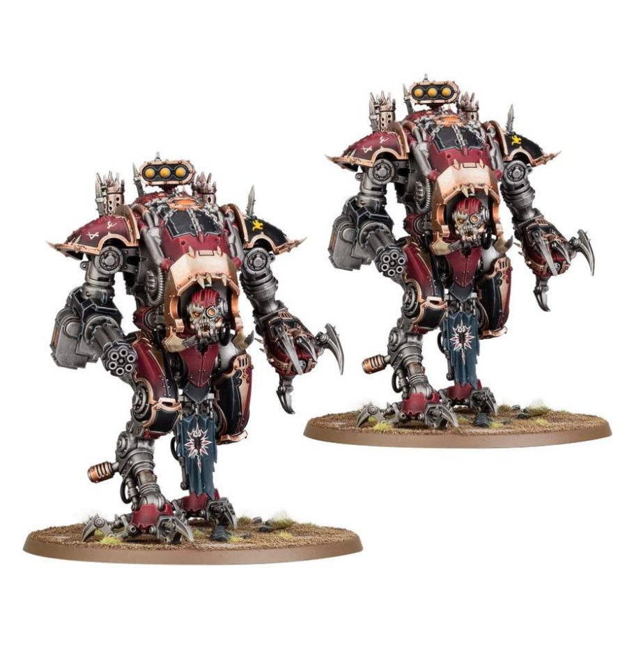 Building Chaos Knights for WH40K: Where to Find Each Knight Variant ...