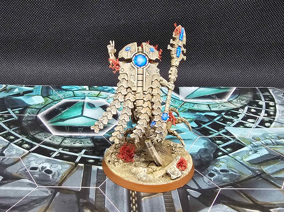 Completed: Necron Canoptek Technomancer – No Rerolls