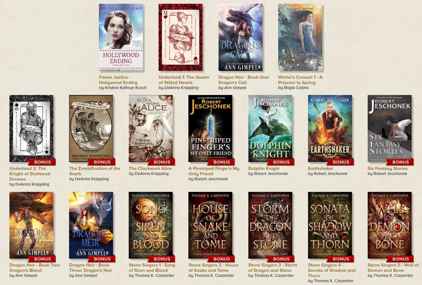 StoryBundle: Fantasy Bundle of Bundles – No Rerolls