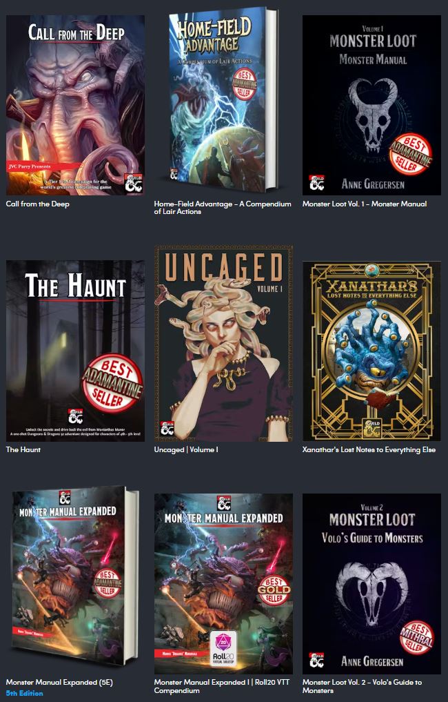 Humble Bundle: D&D Community – No Rerolls