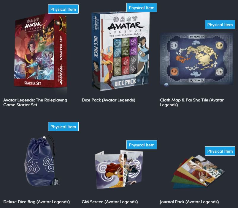 Humble Bundle: Avatar 20th Anniversary Bundle – No Rerolls